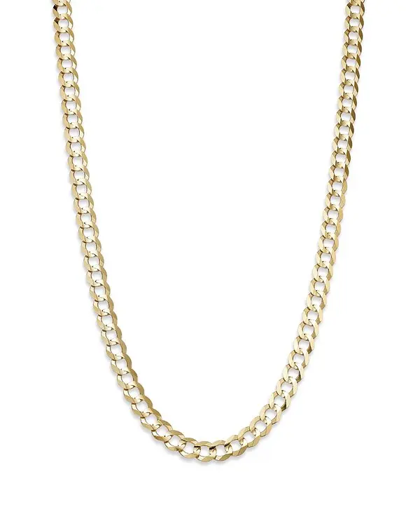 Bloomingdale'S 14k Yellow Curb Link Chain Necklace - Gold