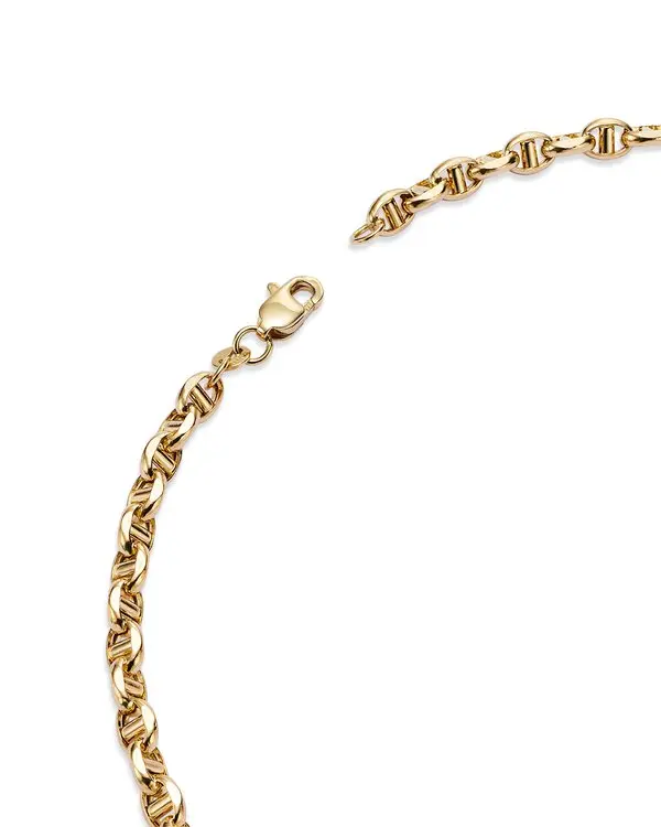 Bloomingdale'S 14k Yellow Anchor Link Chain Necklace