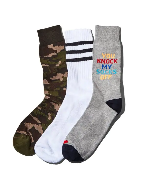 Bloomingdale'S Camo Crew Socks Exclusive