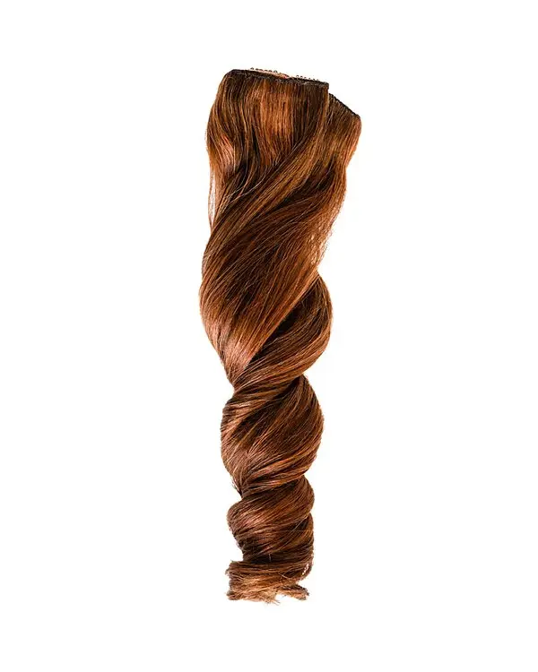 LOCKS & MANE 18 Clip In Hair Extensions - Gingerbread