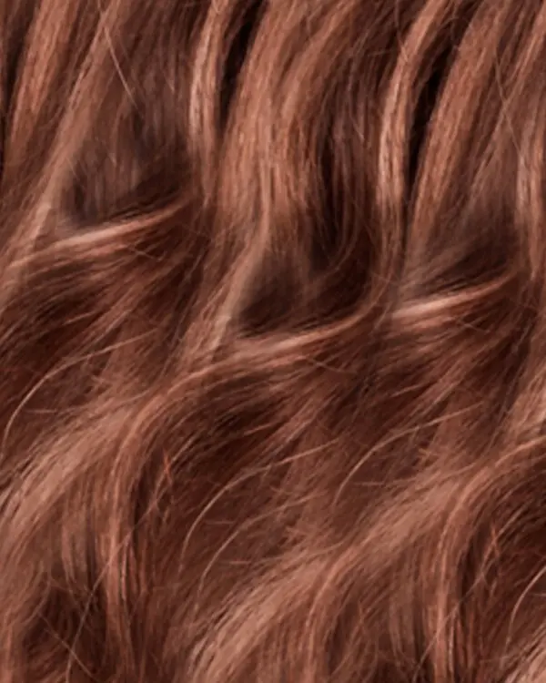 LOCKS & MANE 18 Clip In Hair Extensions - Gingerbread