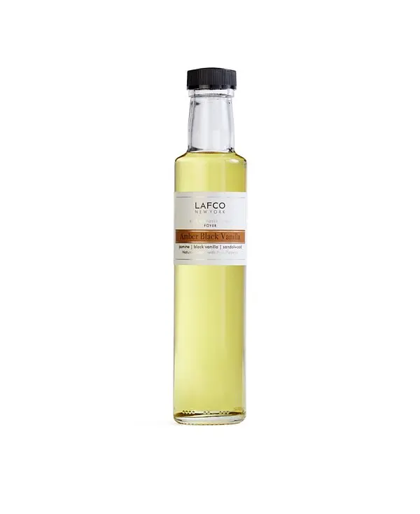 LAFCO Amber Black Vanilla Reed Diffuser Refill, 8.4 Oz - No Color
