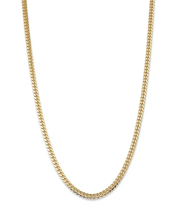 Bloomingdale'S Miami Cuban Link Chain Necklace - Gold