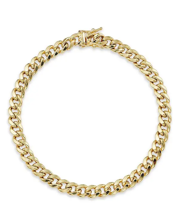 Bloomingdale'S 14k Yellow Miami Cuban Chain Bracelet - Gold