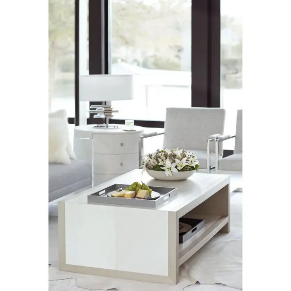 BERNHARDT Axiom Round Chairside Table