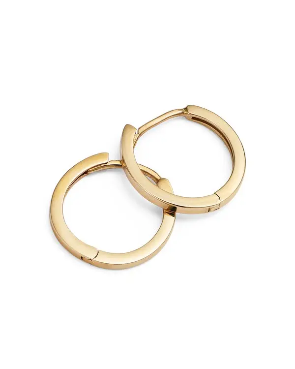 MOON & MEADOW Huggie Hoop Earrings