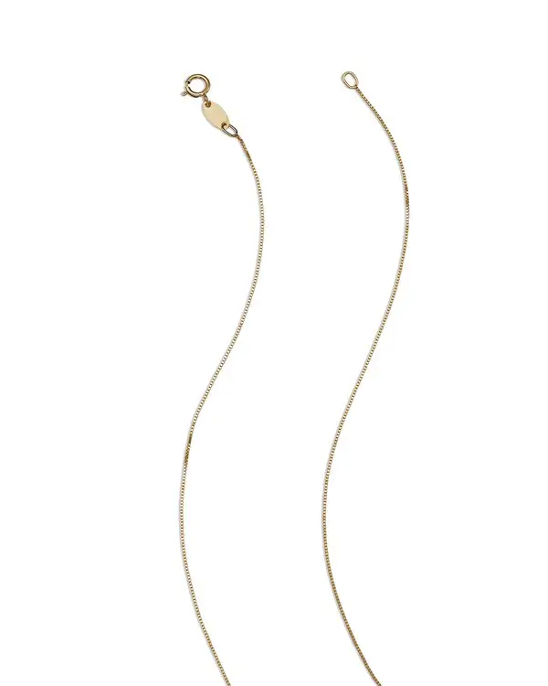 Bloomingdale'S Initial Pendant Necklace In 14k Yellow Gold - R