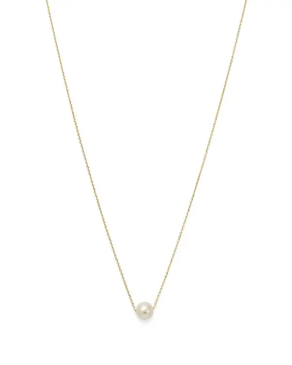 MOON & MEADOW 14k Yellow Cultured Freshwater Pearl Necklace - Gold