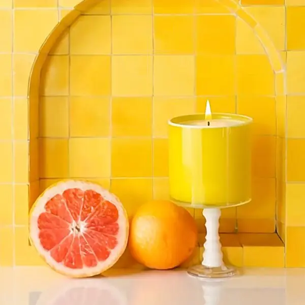 LAFCO NEW YORK White Grapefruit Classic Candle, 6.5 Oz - Yellow