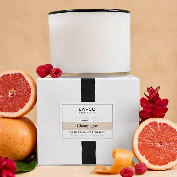 LAFCO NEW YORK Champagne 3-wick Candle, 30 Oz