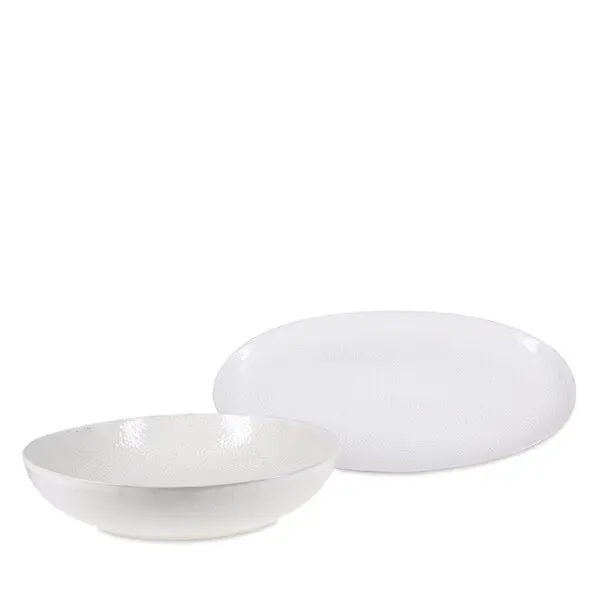 BIA CORDON BLEU Serene 2-piece Serve Set - Crème