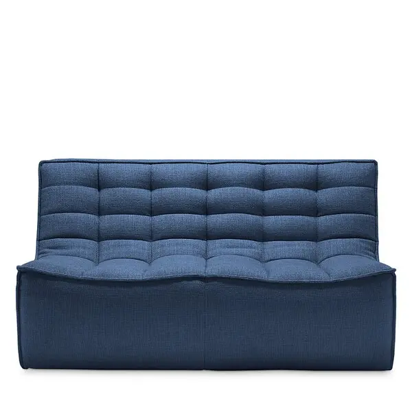 ETHNICRAFT N701 Two Seat Sofa Sectional - Blue