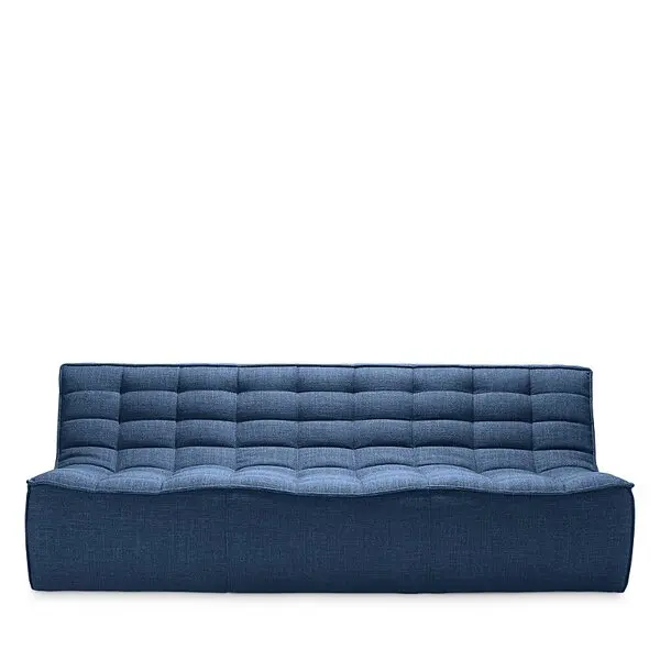 ETHNICRAFT N701 Three Seat Sofa Sectional - Blue