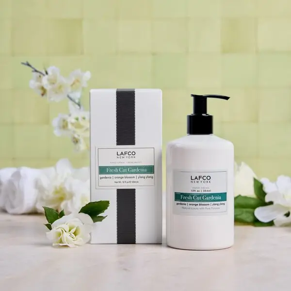 LAFCO NEW YORK Fresh Cut Gardenia Hand Cream, 12 Oz