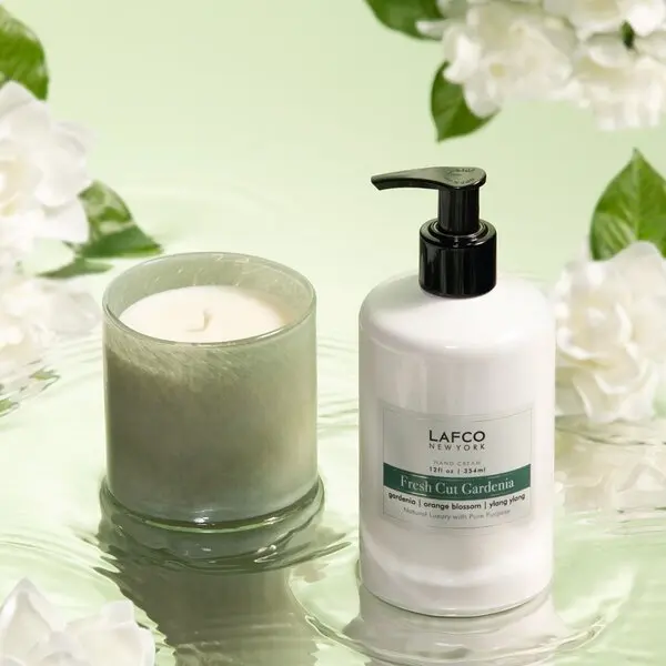 LAFCO NEW YORK Fresh Cut Gardenia Hand Cream, 12 Oz