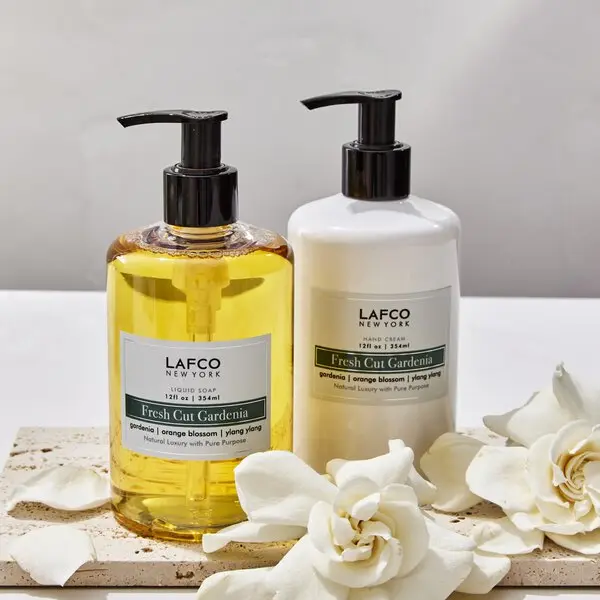 LAFCO NEW YORK Fresh Cut Gardenia Hand Cream, 12 Oz
