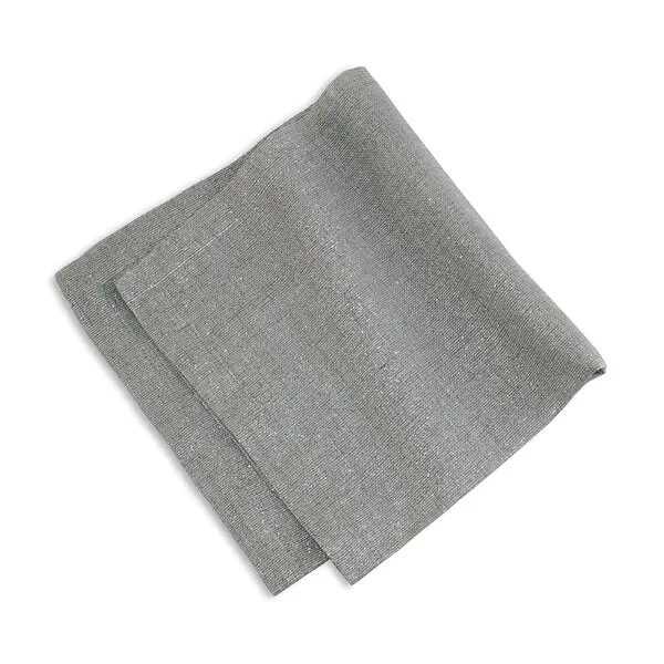 VILLEROY & BOCH La Classica Metallic Napkins, Set Of 4 - Gray/silver