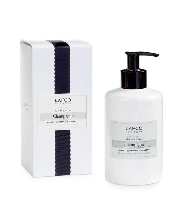 LAFCO NEW YORK Champagne Hand Cream, 12 Oz - White