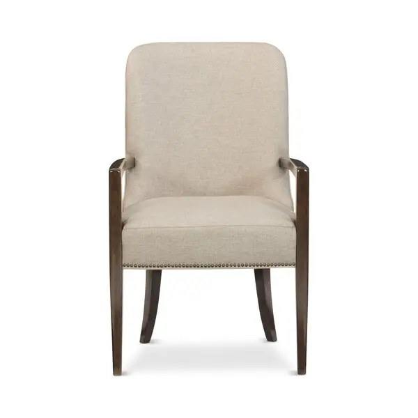 CARACOLE Streamline Upholstered Arm Chair