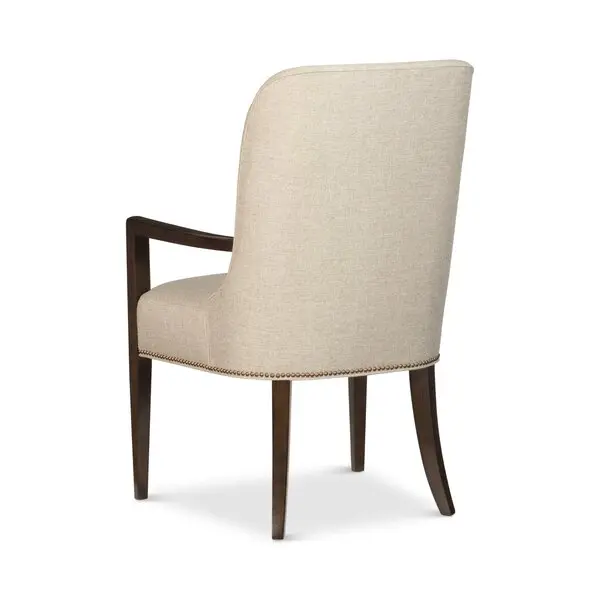 CARACOLE Streamline Upholstered Arm Chair