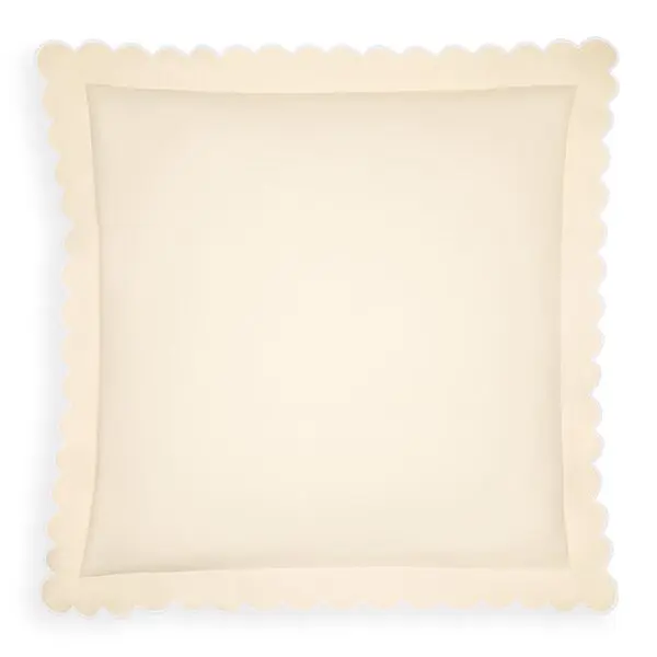 MATOUK Diamond Pique Euro Sham - Ivory