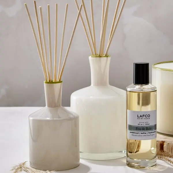 LAFCO NEW YORK Feu De Bois Classic Reed Diffuser, 6 Oz