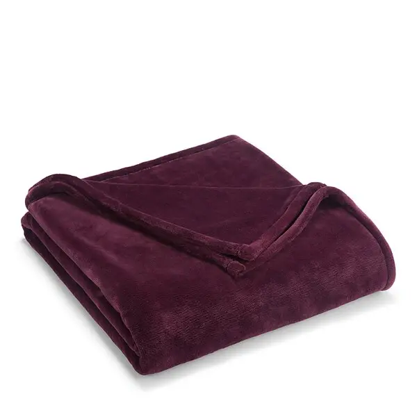 VELLUX Faux Sheared Mink Blanket, King - Fig