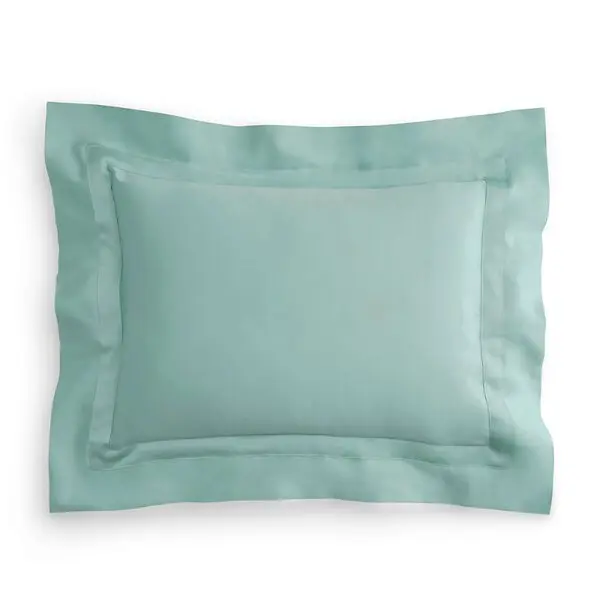 MATOUK Nocturne Sateen Boudoir Sham - Aquamarine
