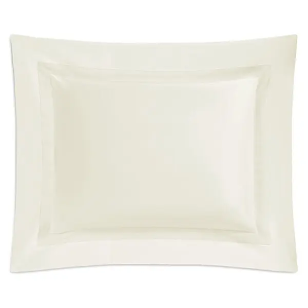 MATOUK Nocturne Sateen Boudoir Sham - Ivory