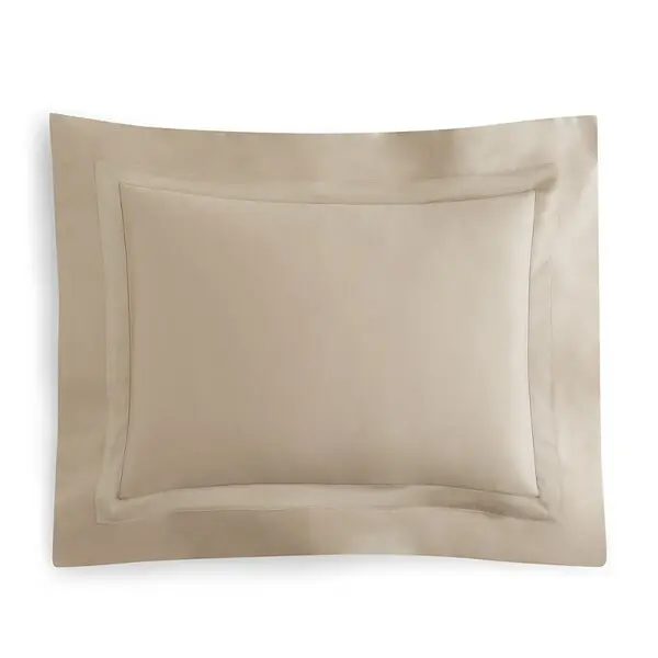MATOUK Nocturne Sateen Boudoir Sham - Khaki
