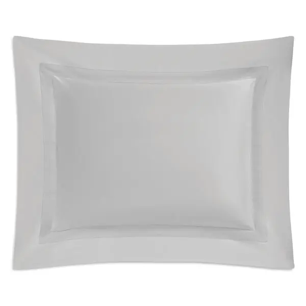 MATOUK Nocturne Sateen Boudoir Sham - Silver