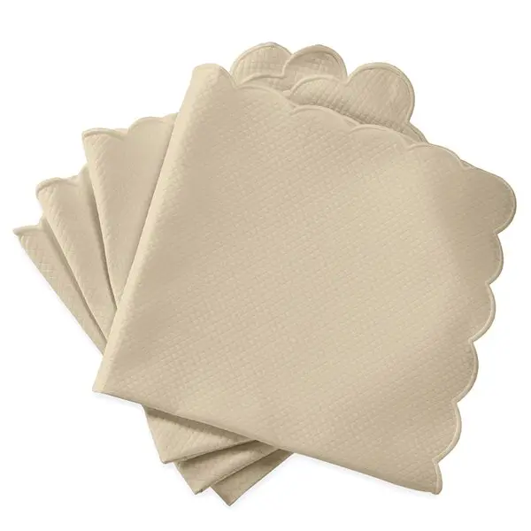 MATOUK Savannah Gardens Napkin 22 X 22, Set Of 4 - Linen/linen