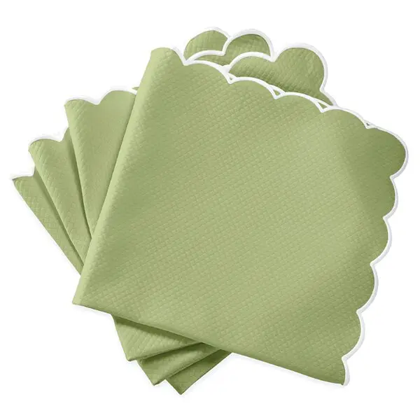 MATOUK Savannah Gardens Napkin 22 X 22, Set Of 4 - Spring Green