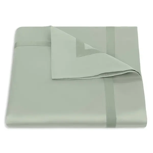 MATOUK Nocturne Sateen Duvet Cover, Full/queen - Celadon