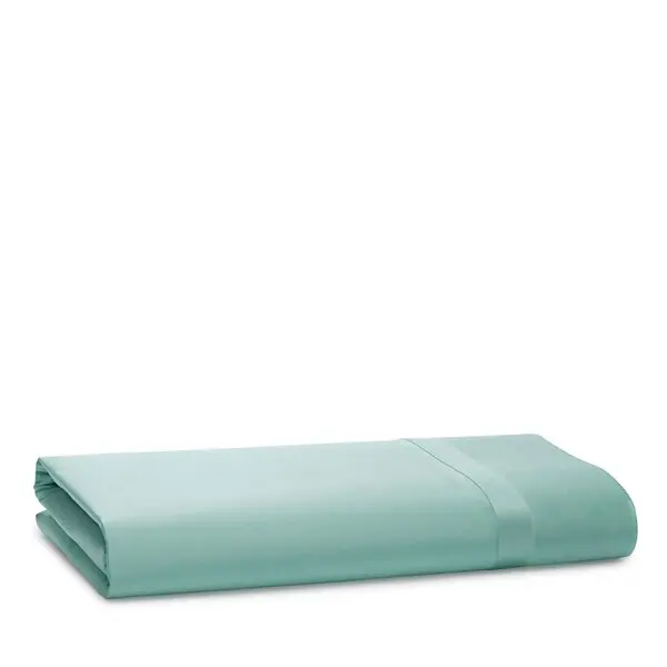 MATOUK Nocturne Sateen Flat Sheet, Full/queen - Aquamarine