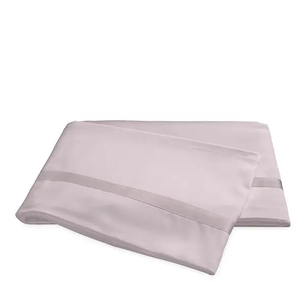 MATOUK Nocturne Sateen Flat Sheet, Full/queen - Deep Lilac