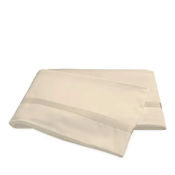MATOUK Nocturne Sateen Flat Sheet, Full/queen - Dune