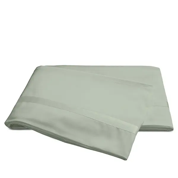 MATOUK Nocturne Sateen Flat Sheet, Full/queen - Opal