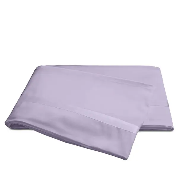 MATOUK Nocturne Sateen Flat Sheet, Full/queen - Violet