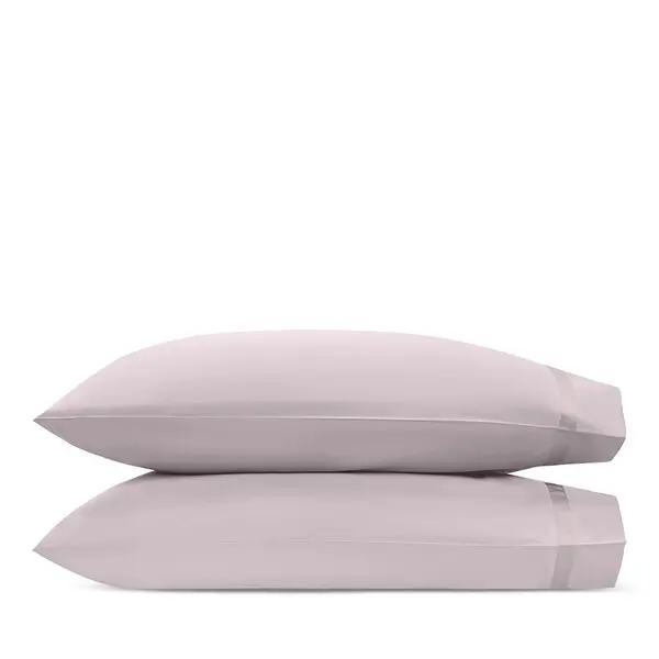 MATOUK Nocturne Sateen King Pillowcase, Pair - Deep Lilac
