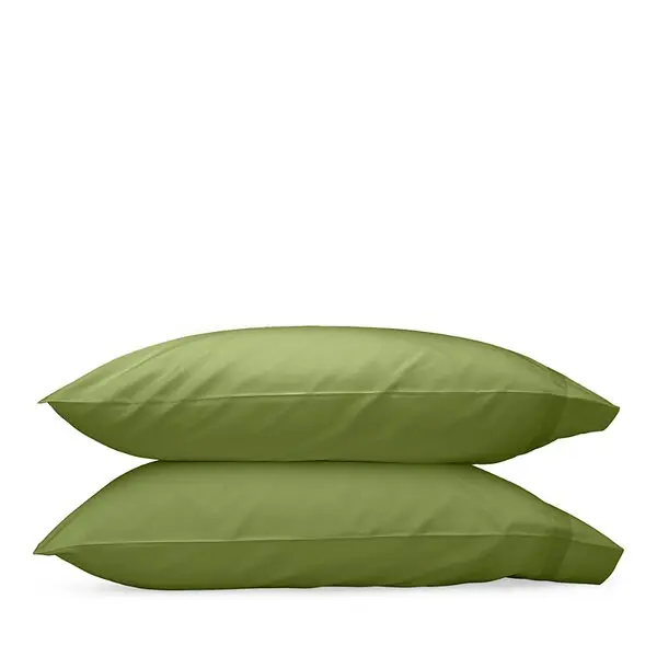 MATOUK Nocturne Sateen King Pillowcase, Pair - Grass