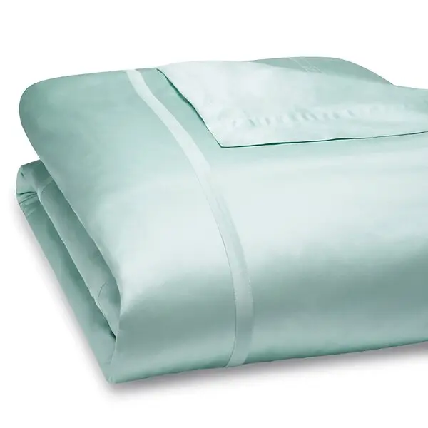 MATOUK Nocturne Sateen Duvet Cover, King - Aquamarine