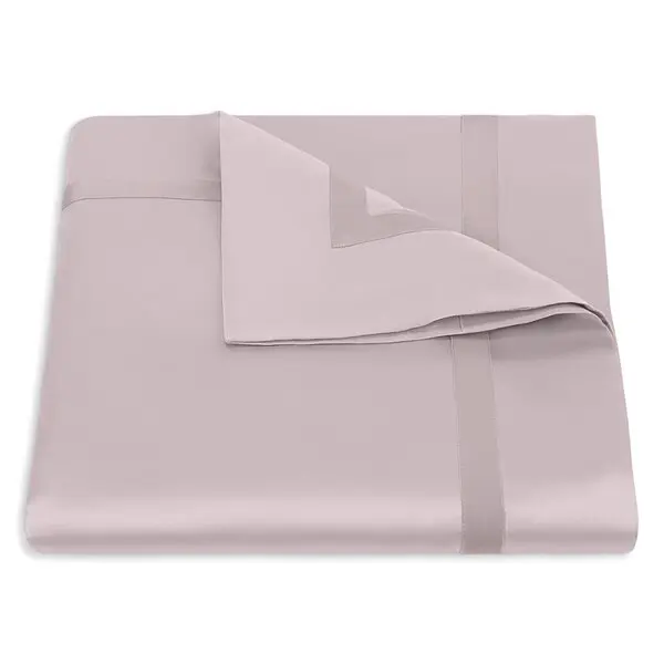 MATOUK Nocturne Sateen Duvet Cover, King - Deep Lilac