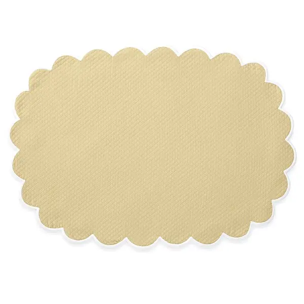 MATOUK Savannah Gardens Placemat 13 X 19 Oblong, Set Of 4 - Butter