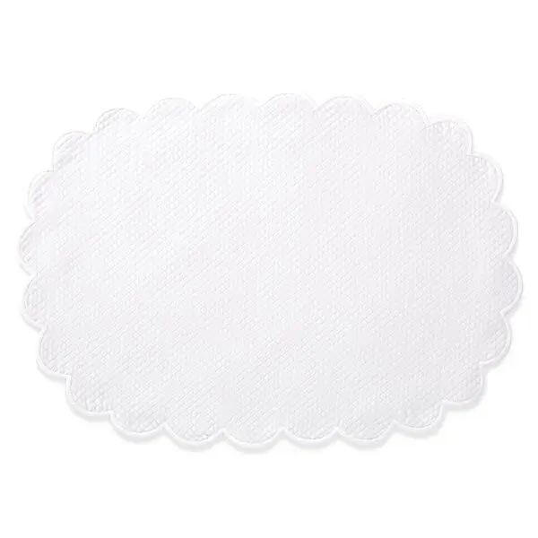 MATOUK Savannah Gardens Placemat 13 X 19 Oblong, Set Of 4 - White