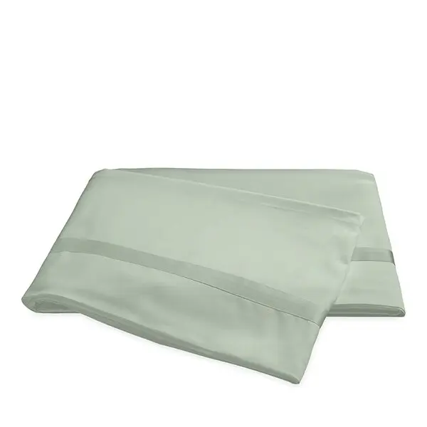 MATOUK Nocturne Sateen Flat Sheet, King - Celadon