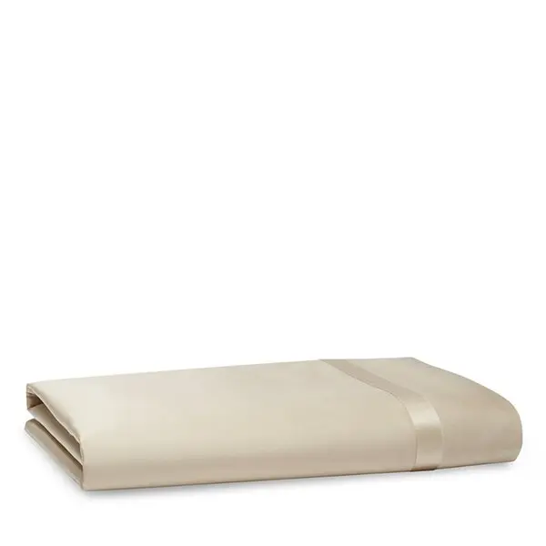 MATOUK Nocturne Sateen Flat Sheet, King - Khaki