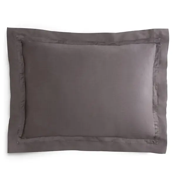 MATOUK Nocturne Sateen King Sham - Charcoal