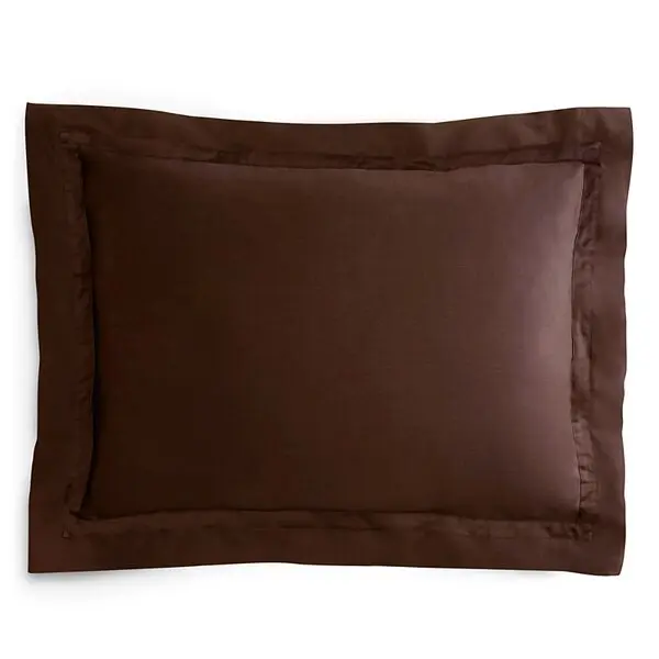 MATOUK Nocturne Sateen King Sham - Chocolate