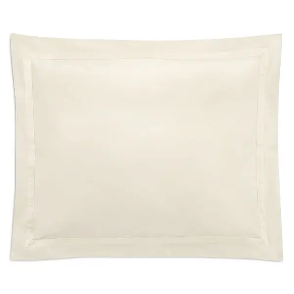MATOUK Nocturne Sateen King Sham - Ivory